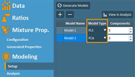 Build Pca Models In Latest Formusense Release Prosensus