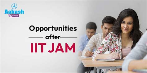 Opportunities After IIT JAM