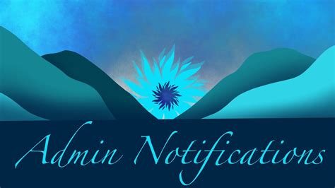 Admin Notification