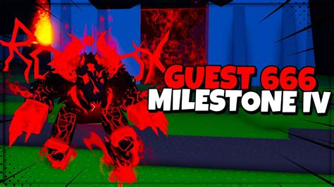 Guest 666 Milestone 4 W Forsaken Roblox Youtube