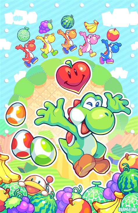 Yoshi Story Wallpaper
