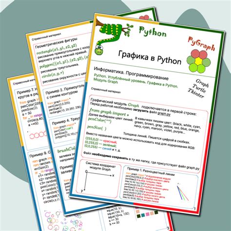 Python Углублённый уровень Графика Модуль Graph