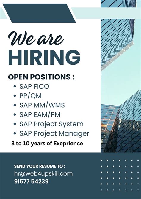 Hemang Talati On Linkedin Wearehiring Sapjobs Sapfico Sappq Sapmm Sapwms Sapeam Sappm