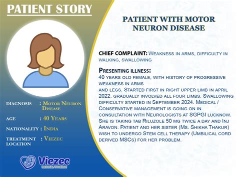Motor Neuron Disease Patient From India