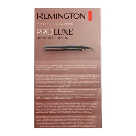 Buy Remington Proluxe Midnight Edition Straightener S9100B Online At