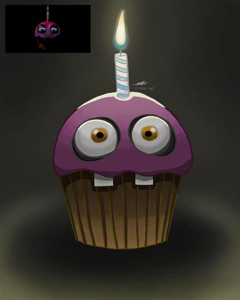 Fnaf Cupcake By J Nova Art On Deviantart
