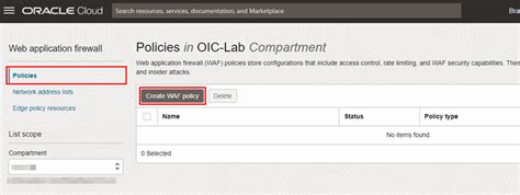 Oci Waf Oracle Integration