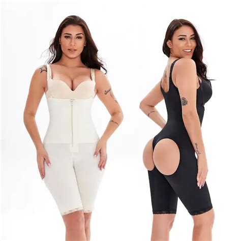High Quality Bodysuit Shapewear Sex Slimming Full Body Shaper With Butt