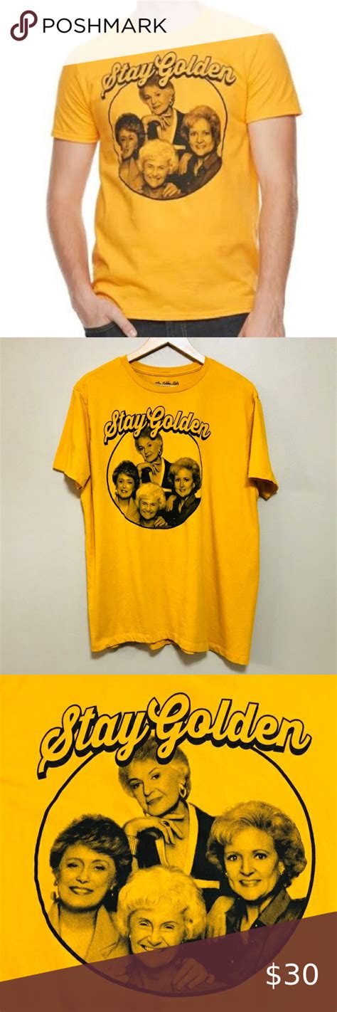 Golden Girls Stay Golden Yellow Tee Shirt Golden Girls Stay Golden