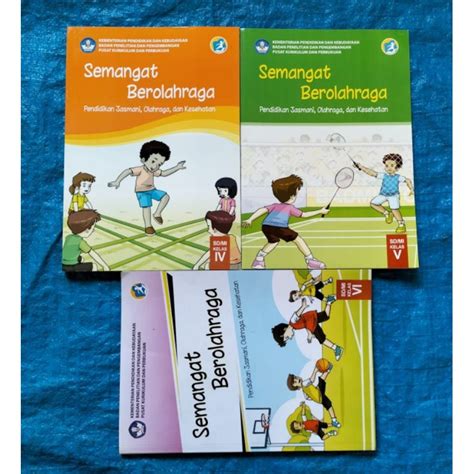 Jual ORIGINAL BUKU SEMANGAT BEROLAHRAGA KELAS 4 5 6 Shopee Indonesia