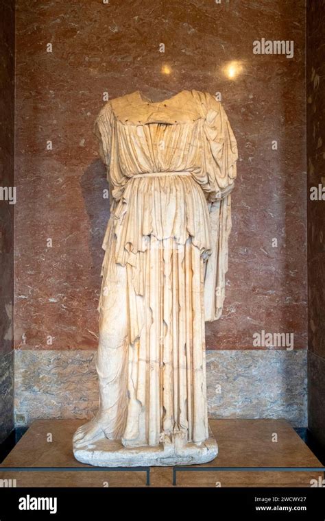 France Paris The Louvre Museum Greek Antiquities Classical And