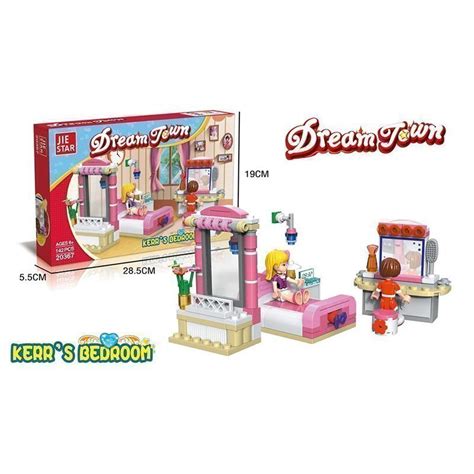 Popular Educational Play House Theme Series Girl Block Toy