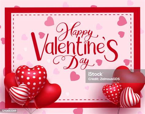 발렌타인 의 벡터 배경 템플릿 낭만적 인 발렌타인 축하 메시지 디자인을위한 빈 공간과 핑크 보드 요소에서 해피 발렌타인 데이