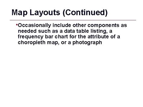 gis lecture 3 gis outputs gis 1 outline