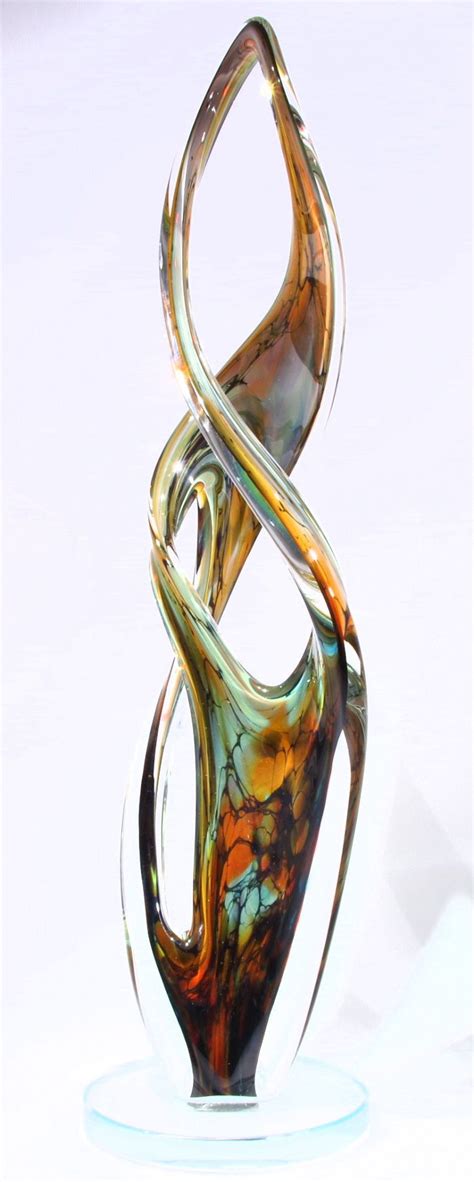 Art Glass Sculpture From Kelasa Glass Gallery On Kauai Glass Art