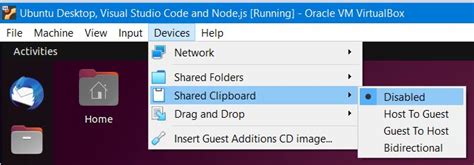 Installing Ubuntu Desktop 2204 Lts Visual Studio Code And Nodejs On