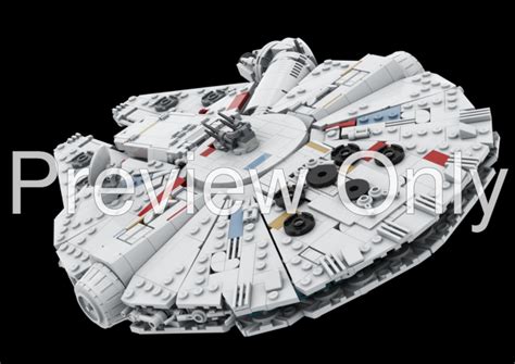 Lego Moc Millennium Falcon By Marius2002 Rebrickable Build With Lego