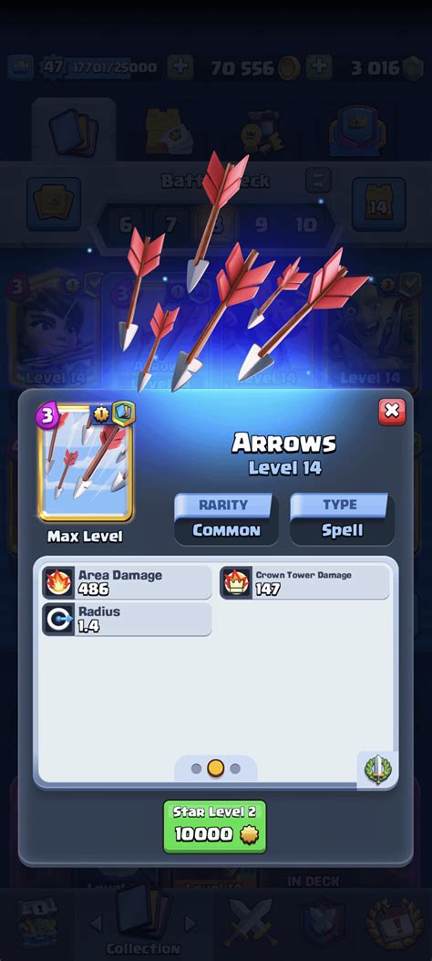Arrow Shows Incorrect Radius Value Rclashroyale