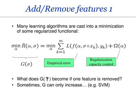 PPT Feature Selection Methods For Embedded Models PowerPoint