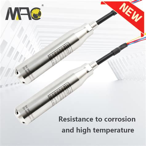 Mac Transmitter L703e Submersible Hydrostatic Water Level Gauge Sensor Transmitter Water Level