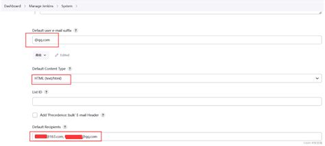jenkins配置邮箱发送报告 jenkis failed to send out e mail csdn博客