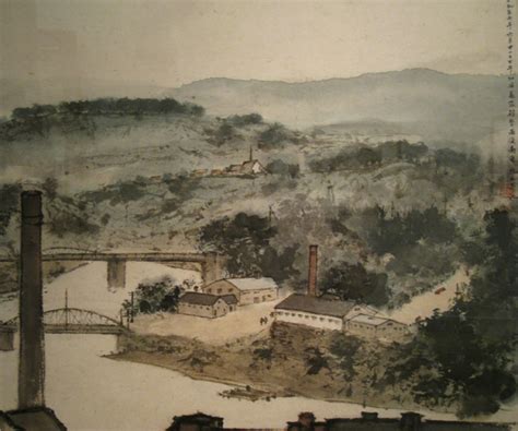 待细把江山图画傅抱石写生山水画欣赏 搜狐大视野 搜狐新闻