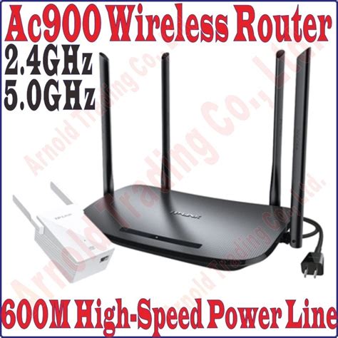 Jual TPLink 2 4G 450Mbps 5G 433Mbps Main Wireless Router 600Mbps Power Line Adapter 300Mbps