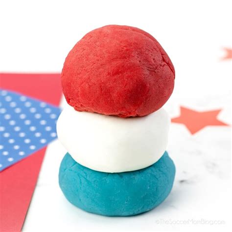 4th Of July Playdough 3 Scented Recipes The Soccer Mom Blog