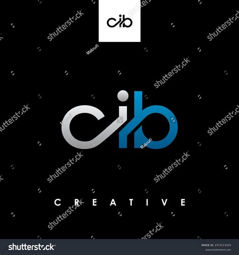 Cib Letter Initial Logo Design Template Stock Vector Royalty Free 2373111523 Shutterstock