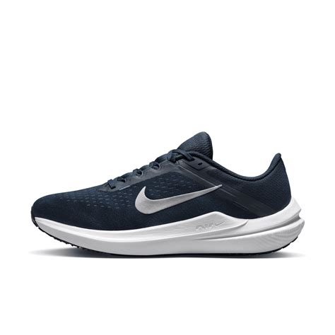 Nike Mens Winflo 10 Road Running Shoes In Blue Modesens