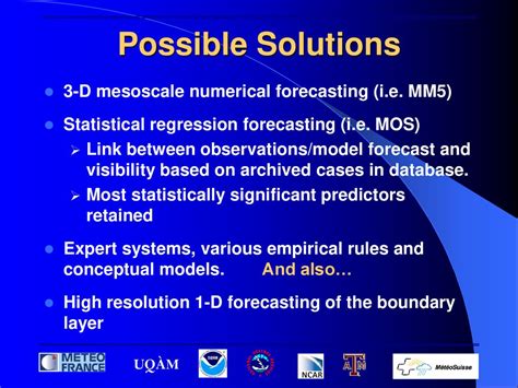Radiation Fog Forecasting Using A 1 D Model Ppt Download