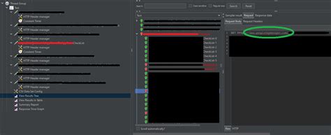 performance testing jmeter removing results tree entries based on