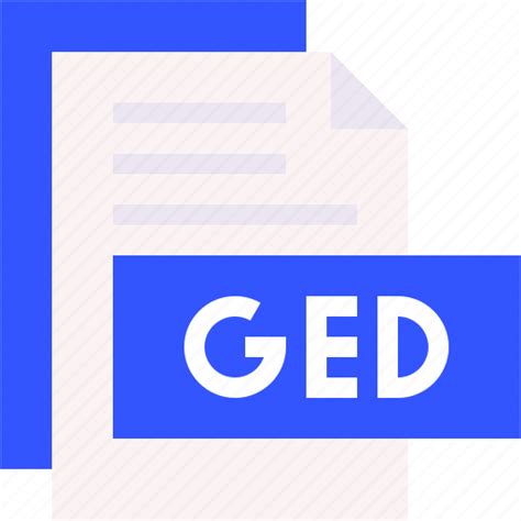 ged format type archive file and folder icon download on iconfinder