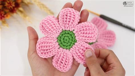 😱 گل قلاب بافی تونسی رو در 10 دقیقه یاد بگیر بدون نیاز به تجربه