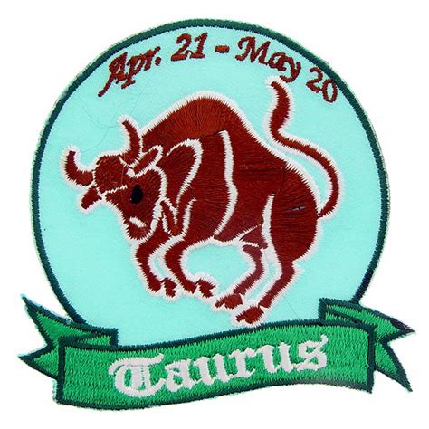 Taurus Sign Patch 3 Michaels