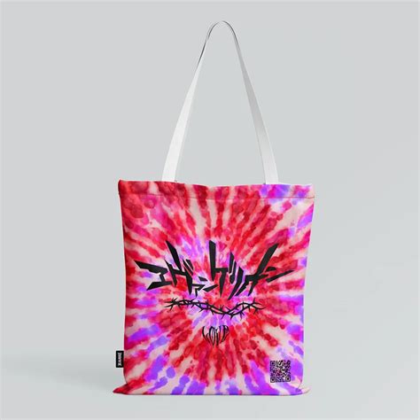 Helal Merch Pembe River Runs Red Batik Tote Çanta hipicon