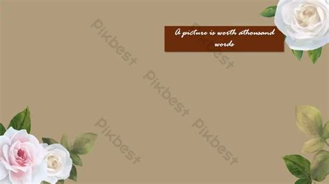 Noise Work Brown Illustration August Summary Powerpoint Pptx Template Free Download Pikbest