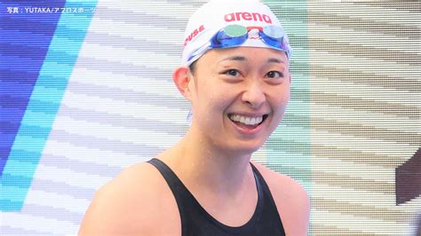 34歳・鈴木聡美、女子100m平泳ぎで11大会ぶり5度目の優勝 ！ 世界選手権代表内定【競泳日本選手権】 Cube ニュース