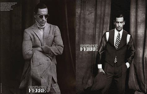 Gianfranco Ferre Spring Summer Database Blog About Classic And Stylish Male Imagery