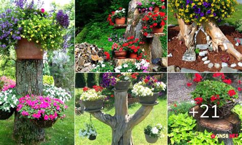 Charming 25 Tree Stump Design Ideas For Your Garden Ajans Tv Haber