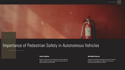 Importance Of Pedestrian Safety In Autonomous Vehicles Pedestrian