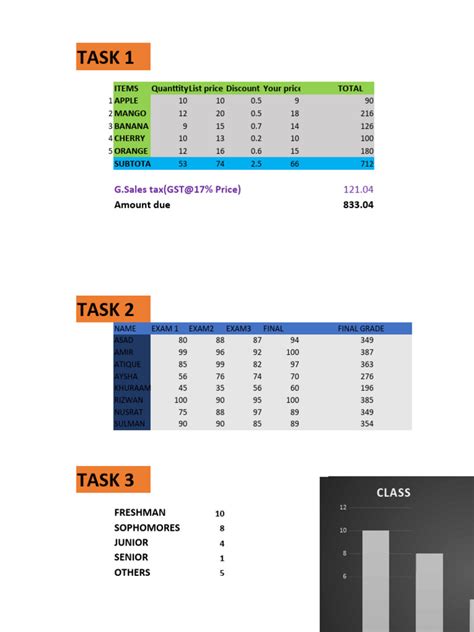 Ms Excel Practice Pdf Taxes Government Finances