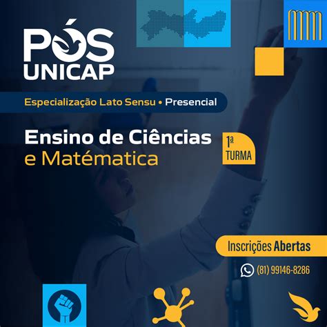 Ensino De Ciências E Matemática 1a Turma Unicap Universidade
