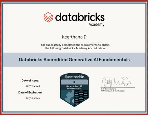 Keerthana D On Linkedin Ai Share Databricks