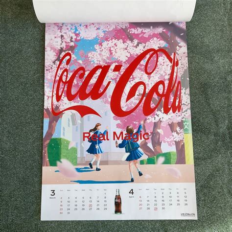Yahooオークション コカコーラ 壁掛けカレンダー2025
