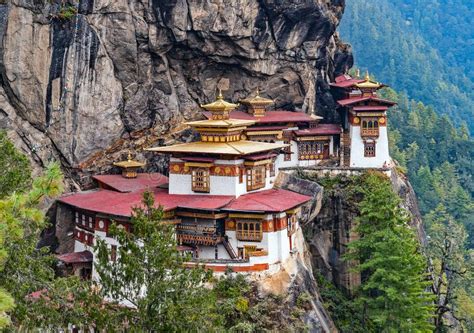 Paro Taktsang The Tiger`s Nest Monastery Bhutan Stock Image Image