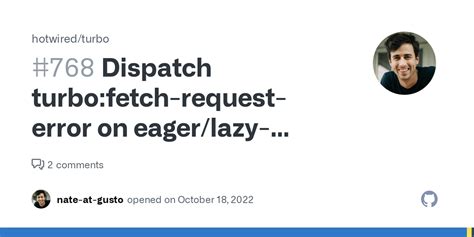 Dispatch Turbo Fetch Request Error On Eager Lazy Loaded Frame Issue
