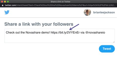 How To Configure Link Shortening Novashare