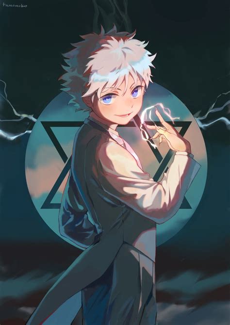 Killua Zoldyck By Tamomoko Hunter Anime Killua Hunter X Hunter