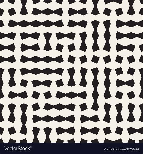 Seamless Geometric Lattice Pattern Irregular Grid Vector Image
